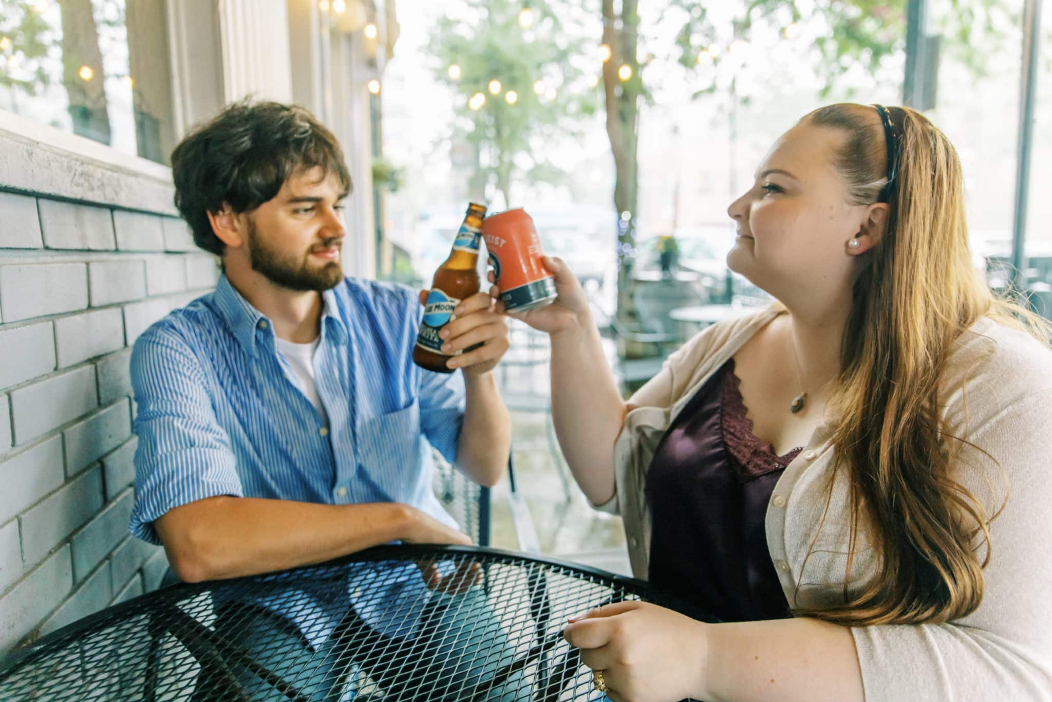 A Downtown Lafayette, Indiana Engagement Session - Blaine & Thomas