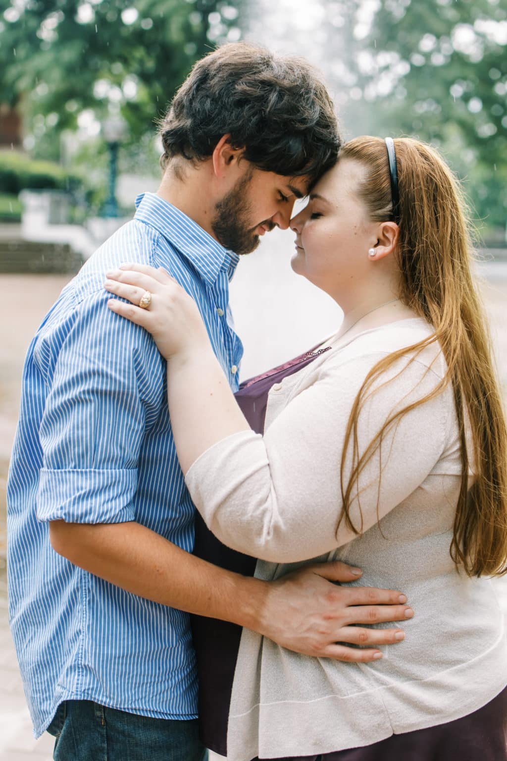 A Downtown Lafayette, Indiana Engagement Session - Blaine & Thomas