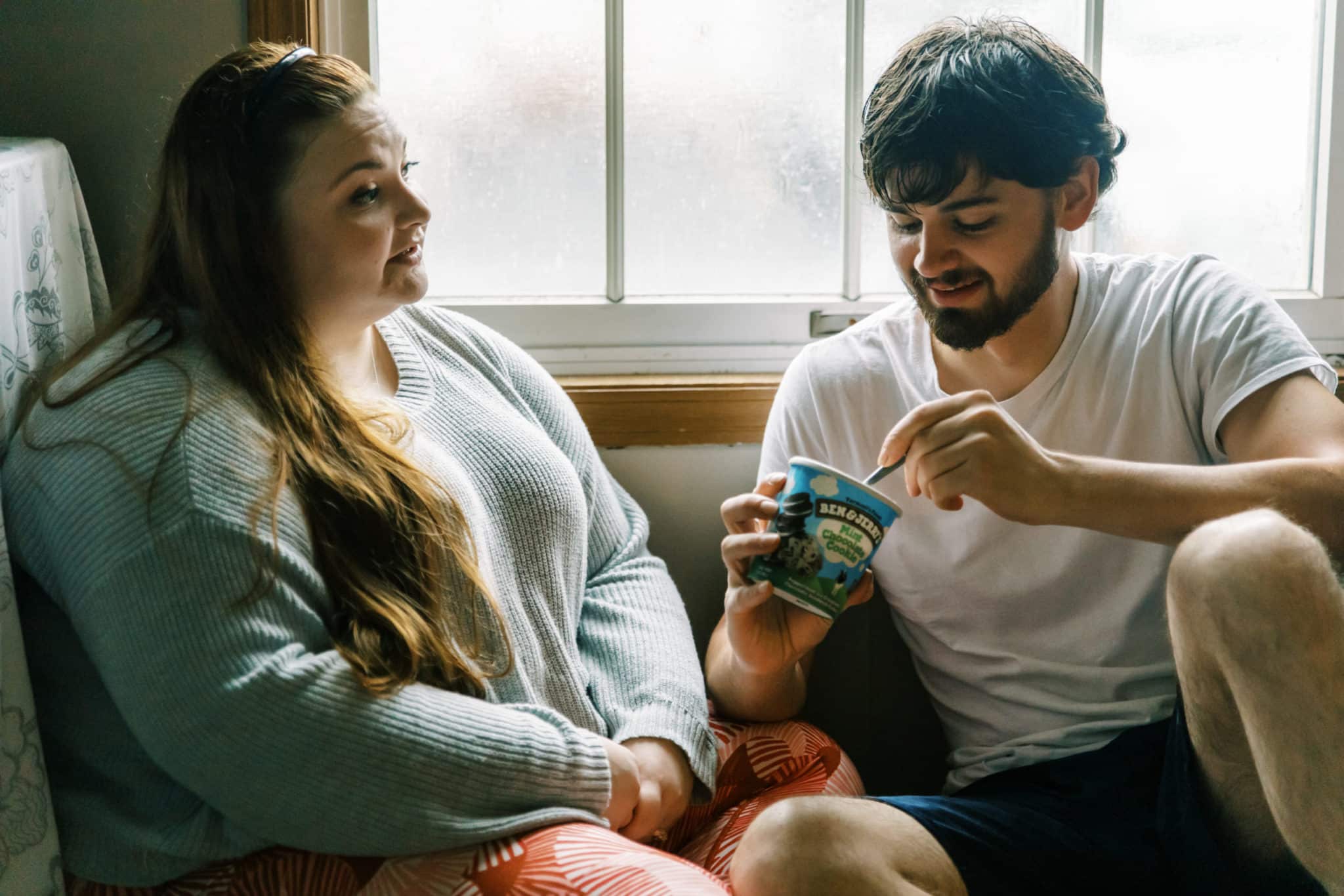 A Downtown Lafayette, Indiana Engagement Session - Blaine & Thomas